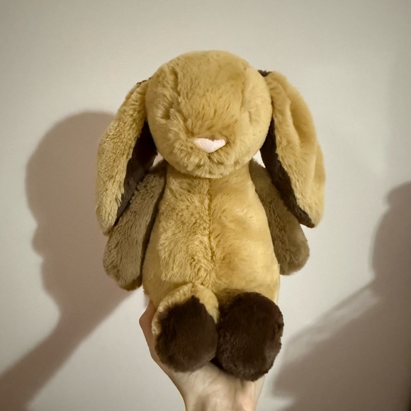 Jellycat | Toys | Jellycat Bashful Patchwork Brown Bunny | Poshmark
